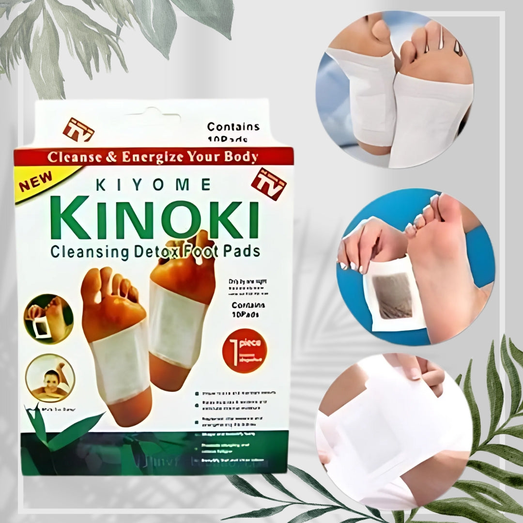 KINOKI Cleanse & Energize Foot Patch (10 Pads) – SH