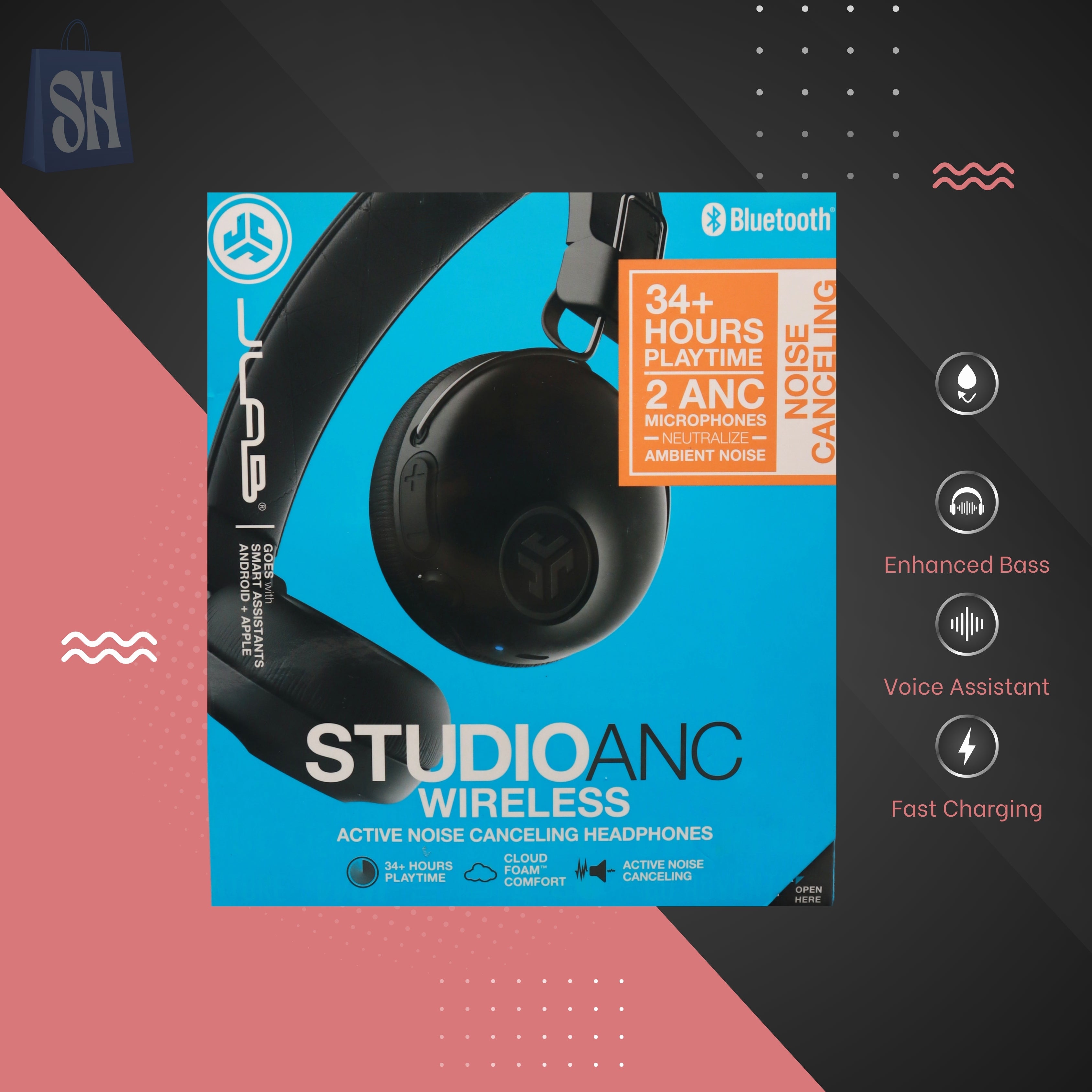 JLab Studio ANC Wireless – SH