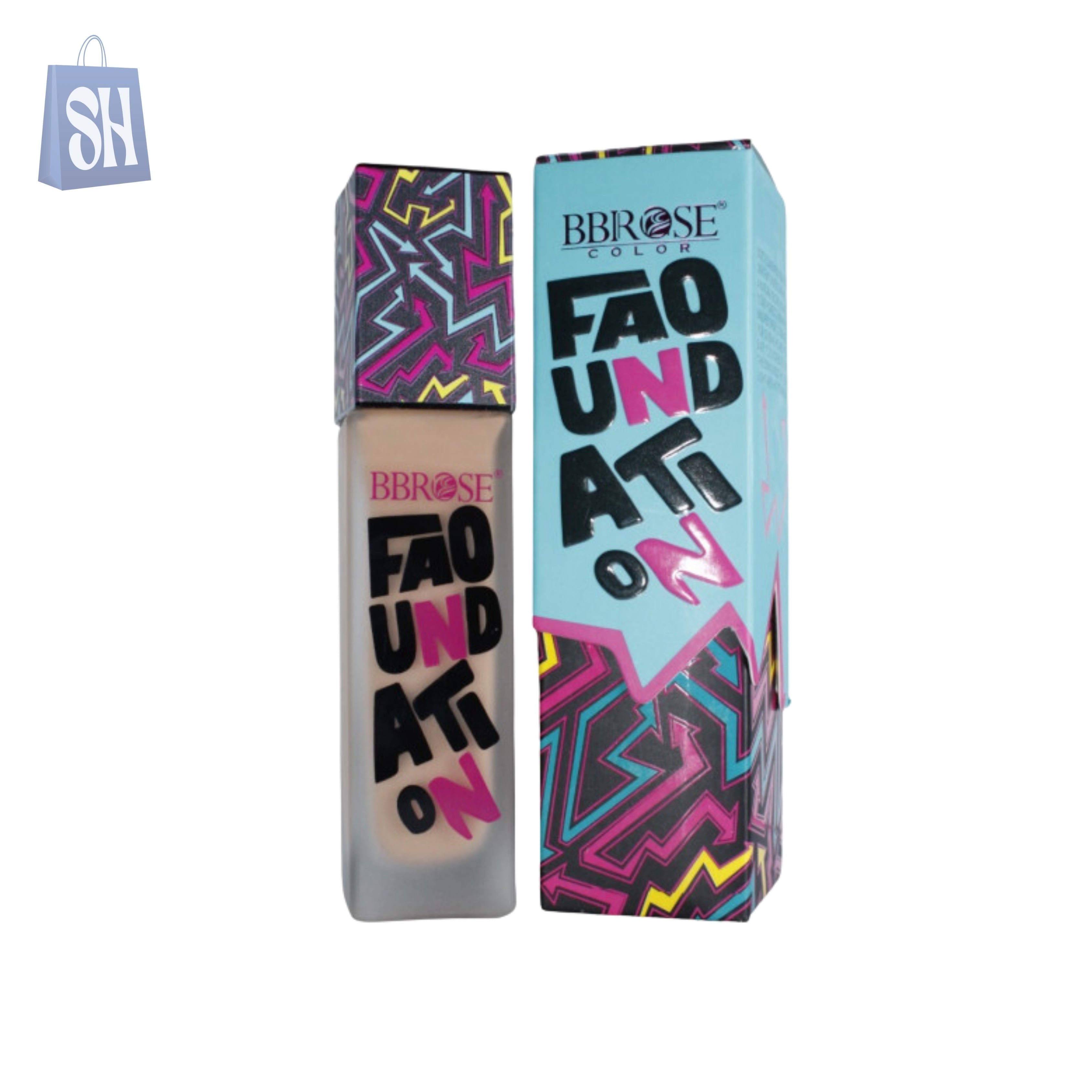 BBROSE COLOR Foundation – Bold Coverage, Flawless Finish – SH